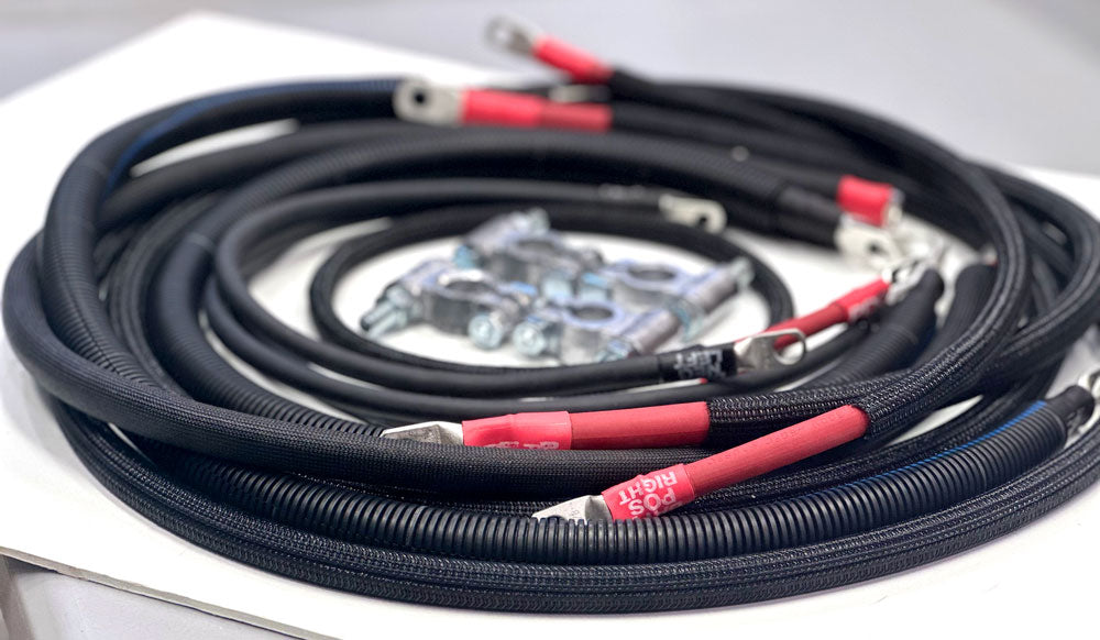 Dodge/RAM Cummins Diesel - 4th Gen Battery Cable Kit (2010-2018) | High ...