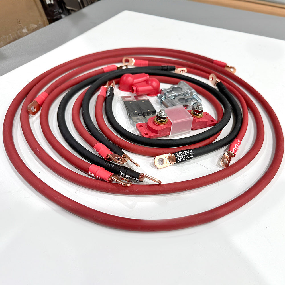 Toyota 4Runner Gen 1 Big 7 Battery Cable Kit (84-89) – JeepCables.Com
